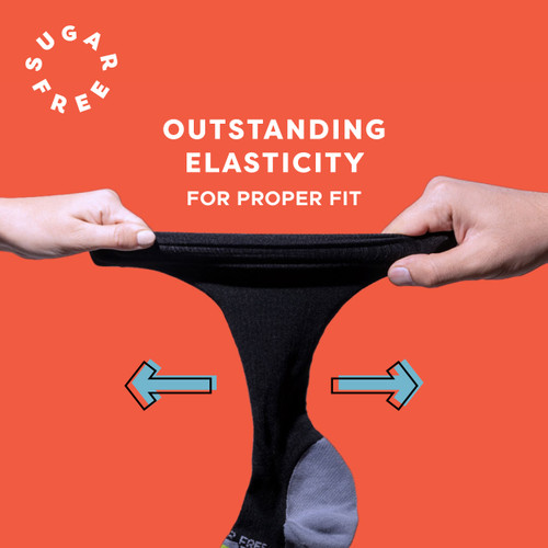 Extra Wide Compression Socks by Sugar Free Sox