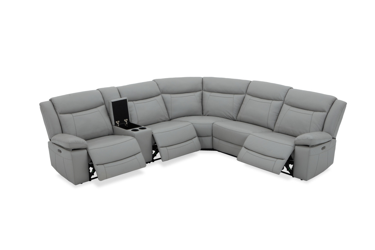 Wyatt Ext Sofa Light Grey - BH Design