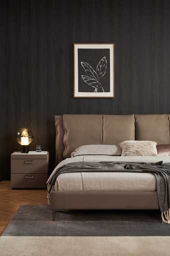 Grace Queen Taupe - BH Design