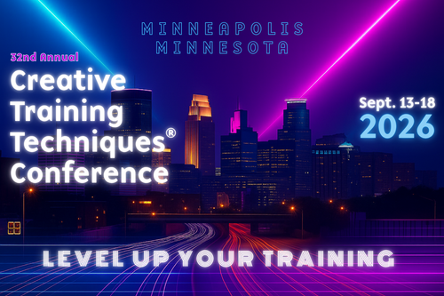 32nd Annual Creative Training Techniques Conference | The Bob Pike Group