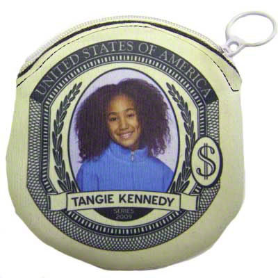 Photo Decorated Coin Bag