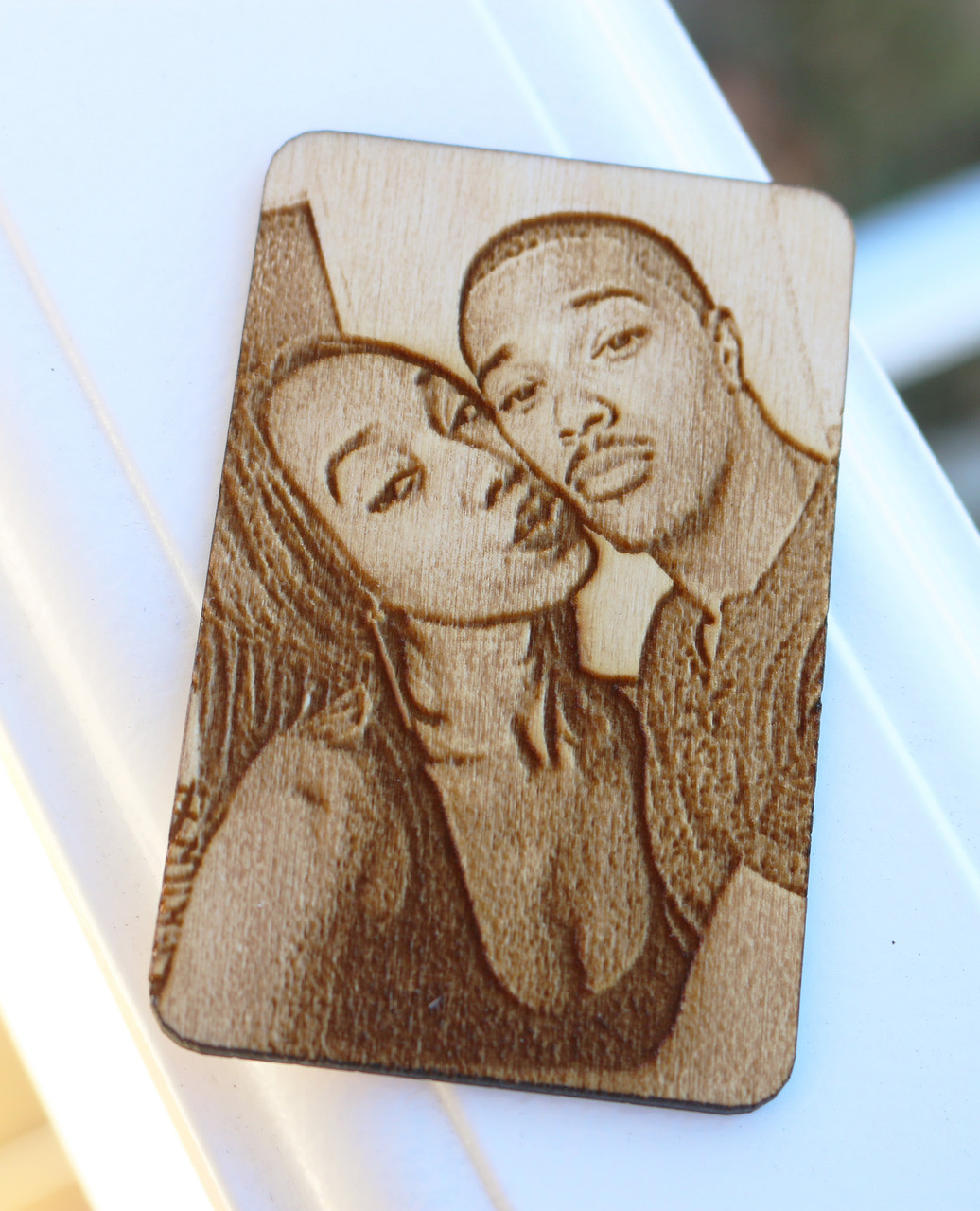 Laser Engraved Photo Wallet Card | PictureIt Creations