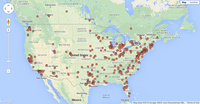Etsy Sales Map - PictureIt Creations, LLC