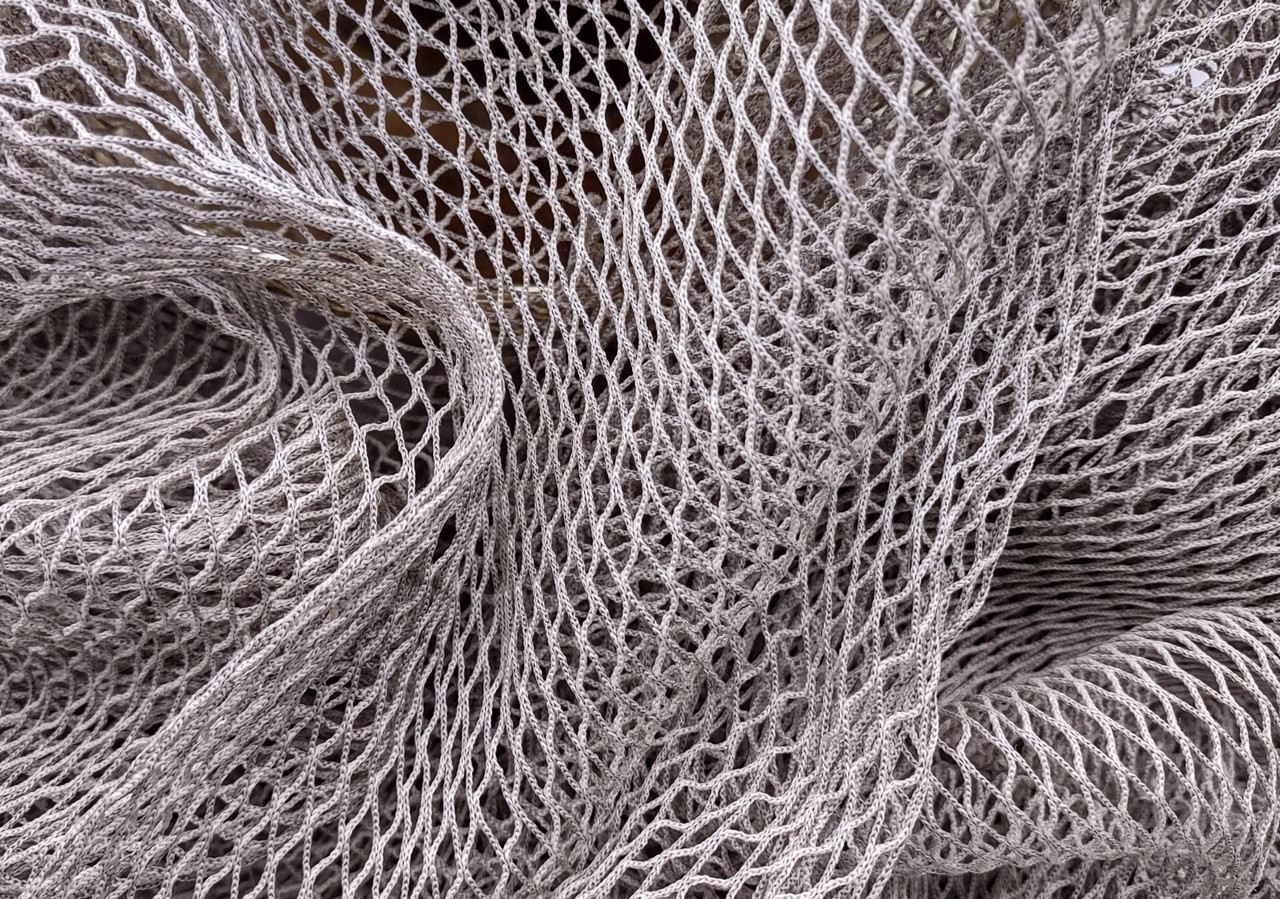 Decorative Fish Net Brown Olive Green Woven (1 net approx. 4x9 feet ...
