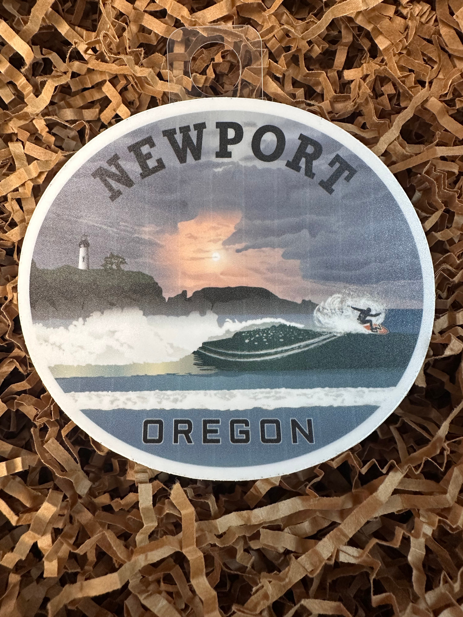 Left Coast Square Sticker | LEFT COAST Coffee Co.