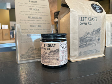 Left Coast Coffee Candle | LEFT COAST Coffee Co.