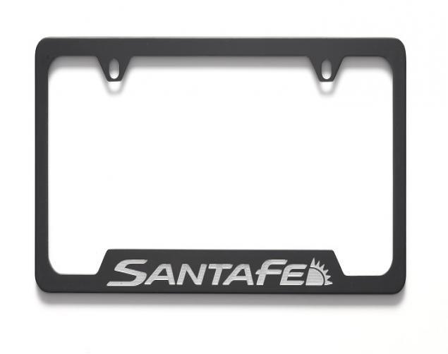 Hyundai Santa Fe License Plate Frame (SF027)