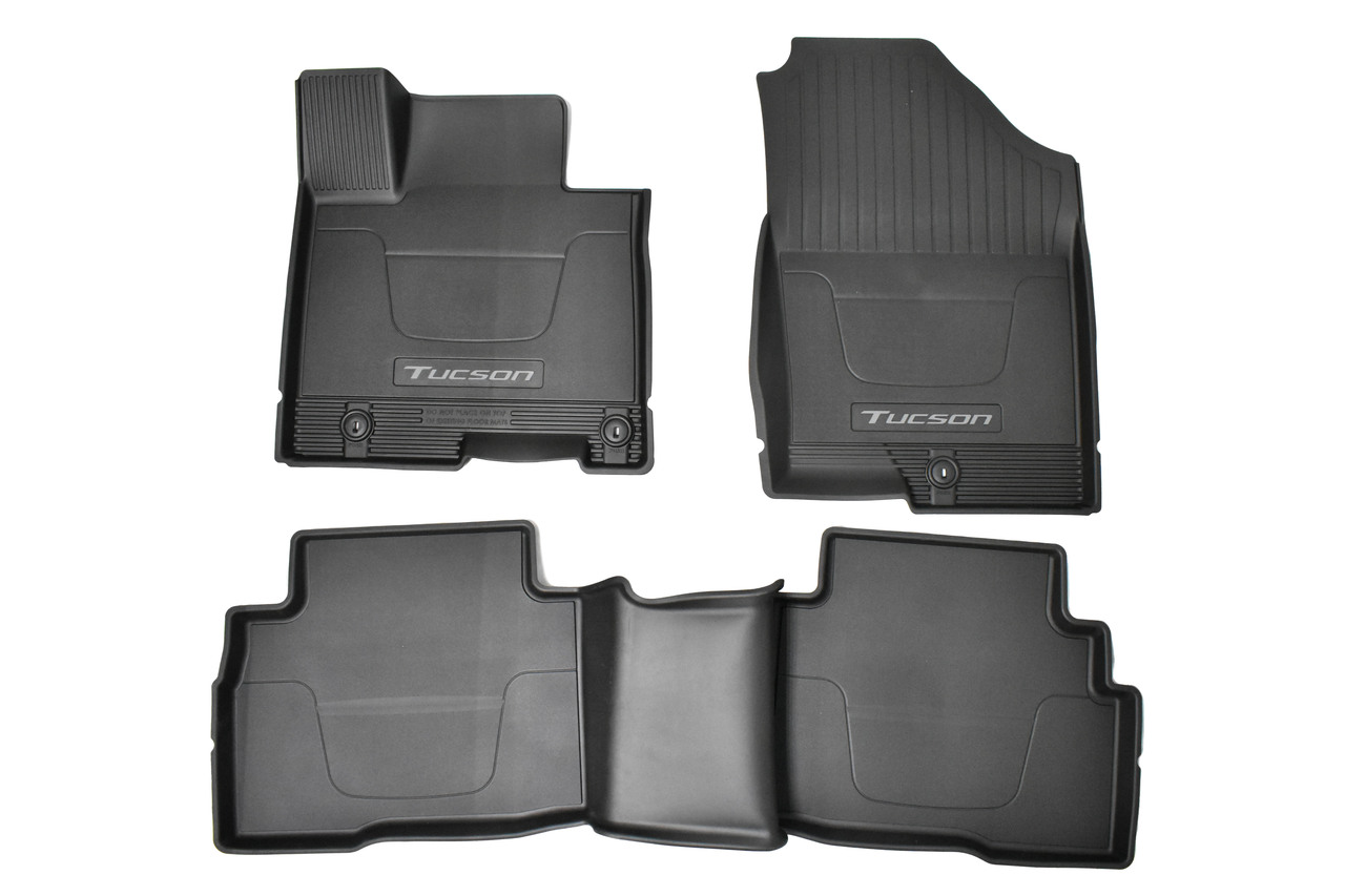 2022-2026 Hyundai Tucson All-Weather Floor Mats | My Hyundai Store