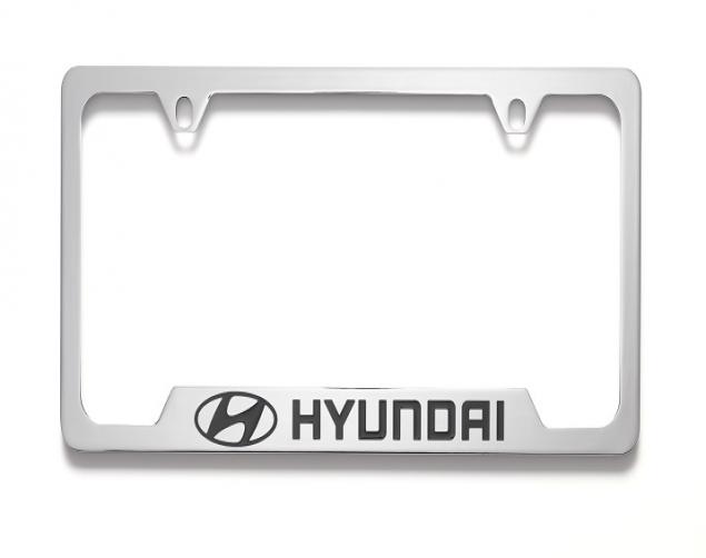 Hyundai License Plate Frame | My Hyundai Store