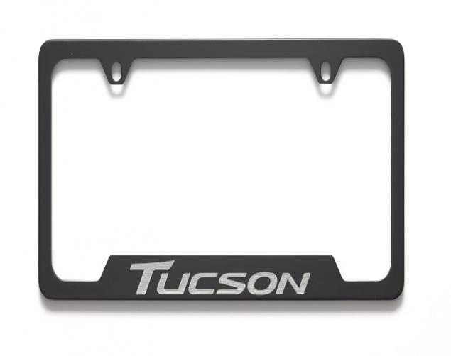 Hyundai Tucson License Plate Frame (TU025) | My Hyundai Store
