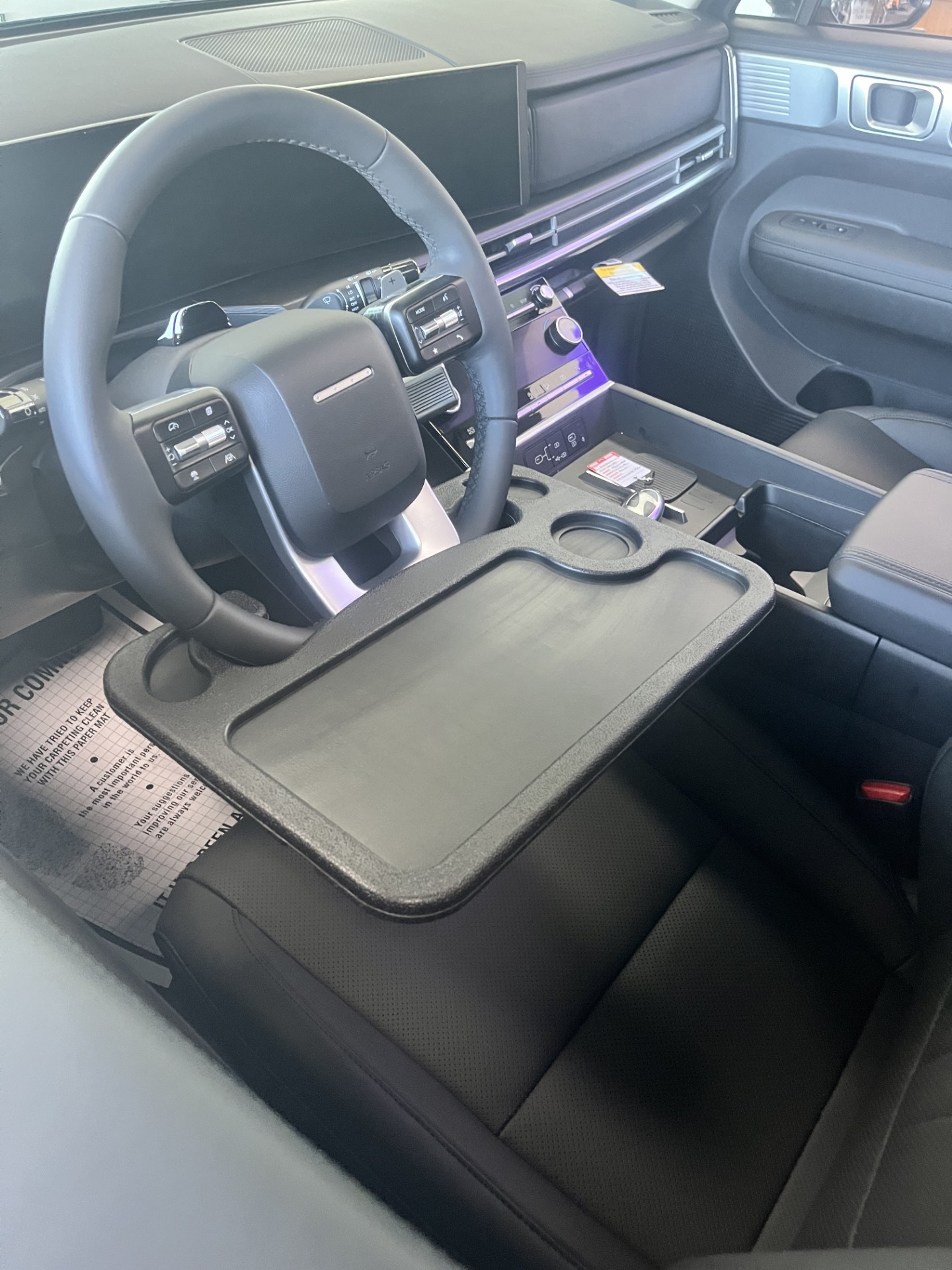 Vehicle Multifunction Steering Wheel Tray (Z169) | My Hyundai Store