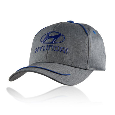 Hyundai Grey and Blue Cap (Z115) | My Hyundai Store