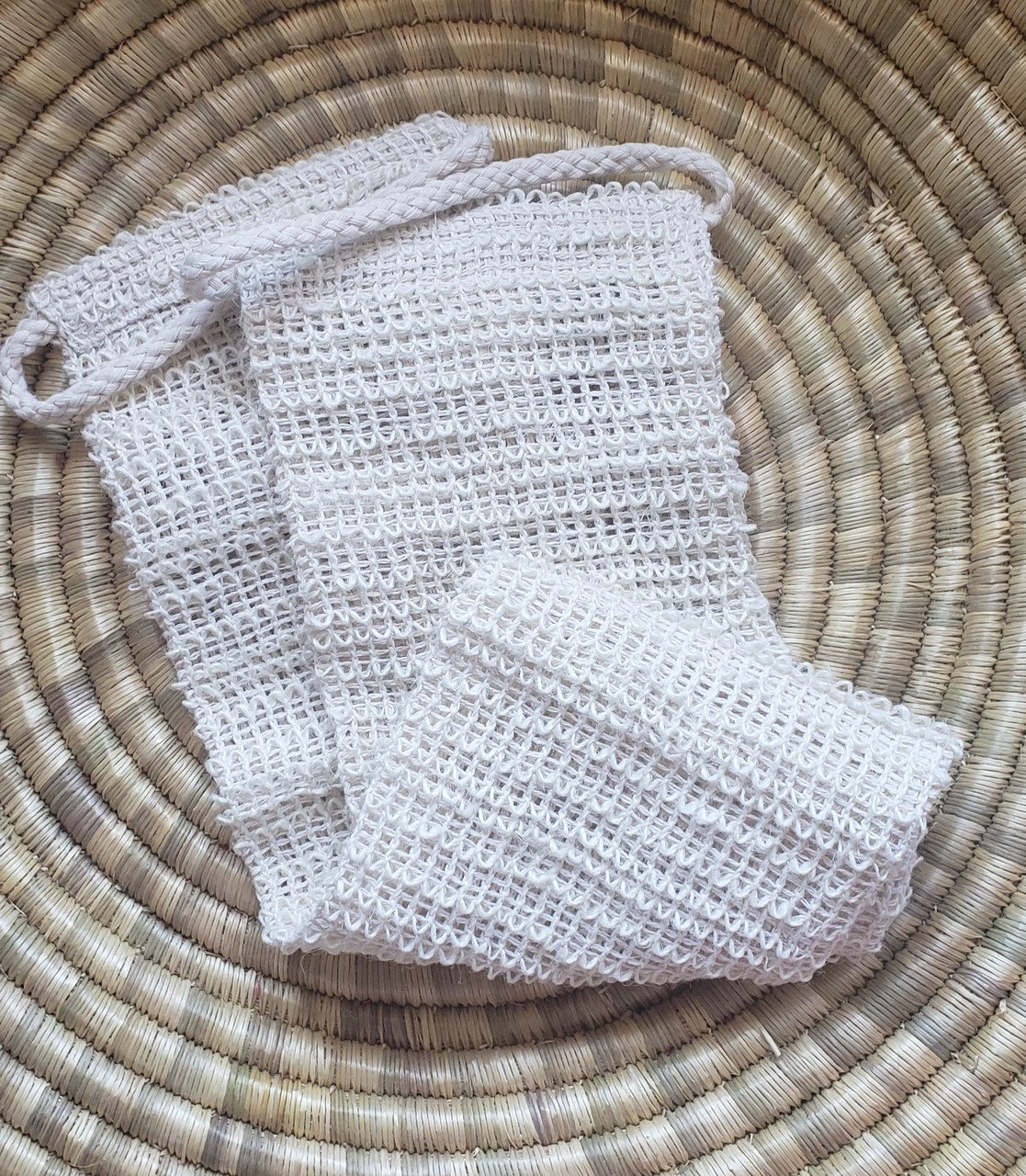 Natural Agave Back Scrubber Strap