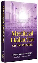 Medical halacha on the parshah - Torah Treasures