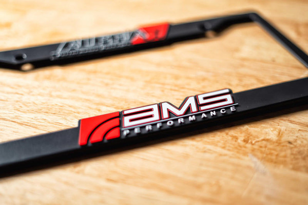 AMS Performance AMS / Alpha License Plate Frame - AMS.00.16.0003-1 ...