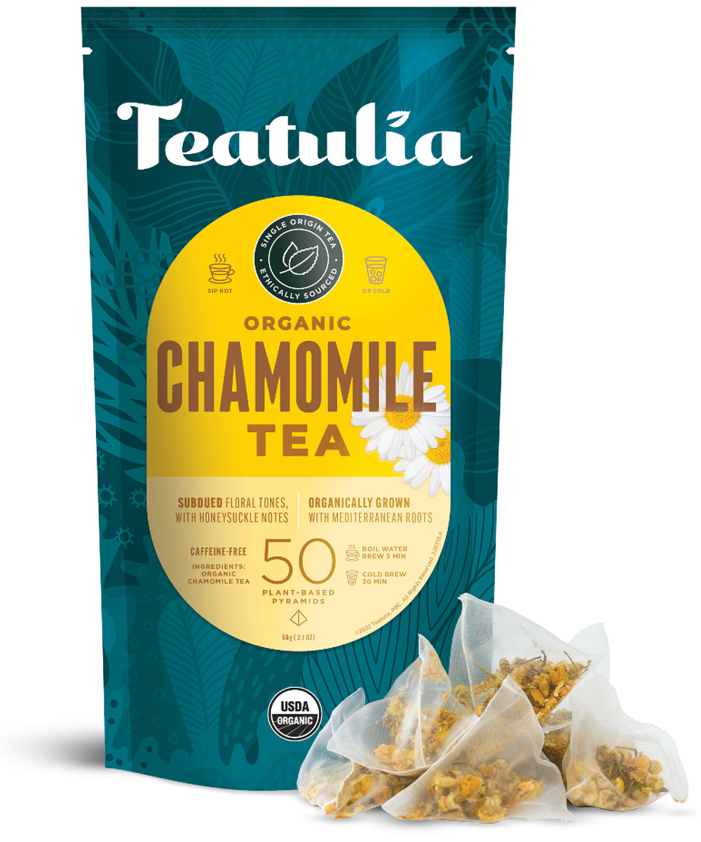 Chamomile Herbal Tea Bulk Pyramid Teabags