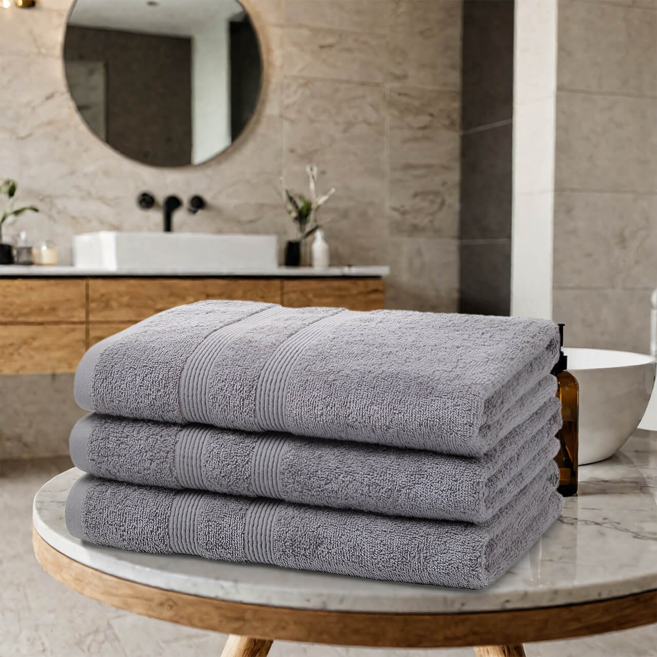 Low Cost 500 GSM Luxury Bath Towels With Price Promise Guarantee