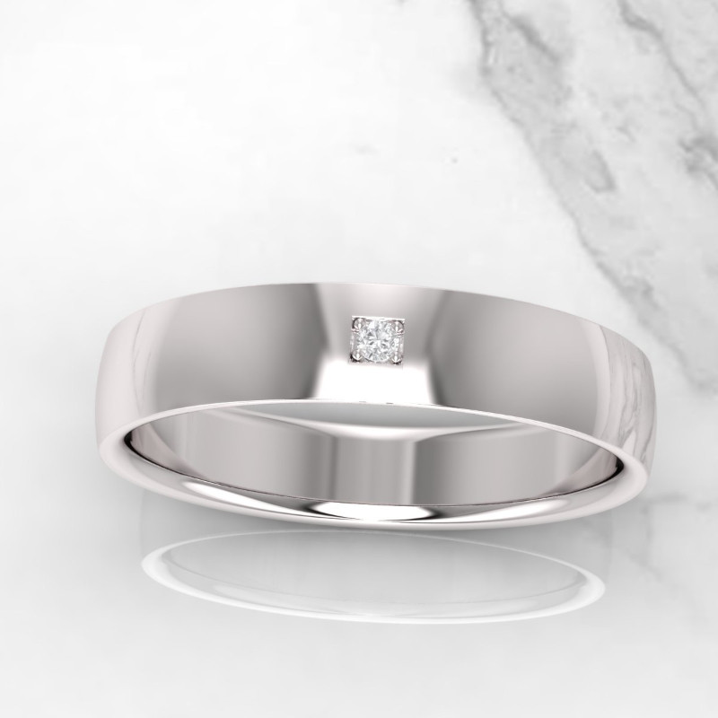 Mens diamond wedding ring.