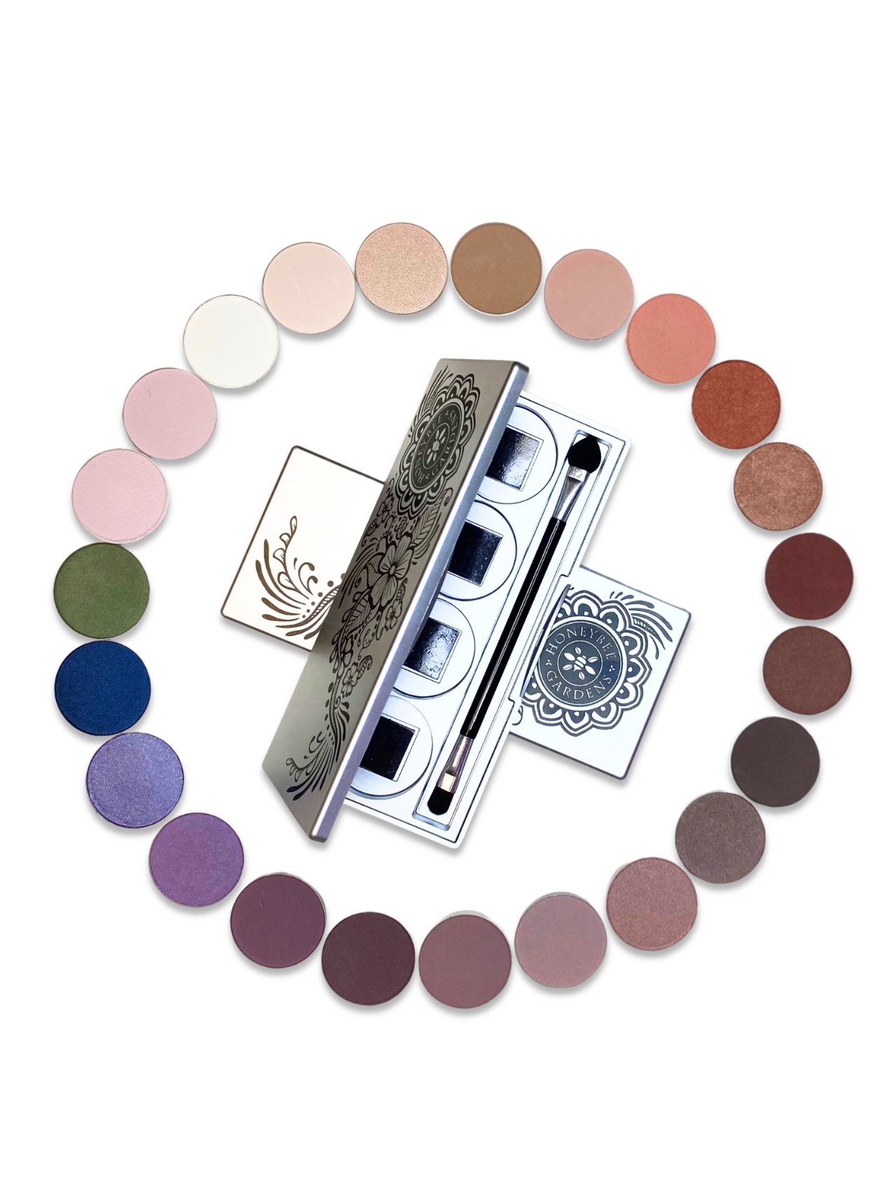 single natural eye shadows with great pigmentation and color
