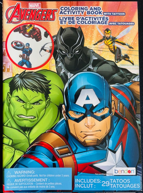 Sticker Book - Marvel - Tiny Treasures