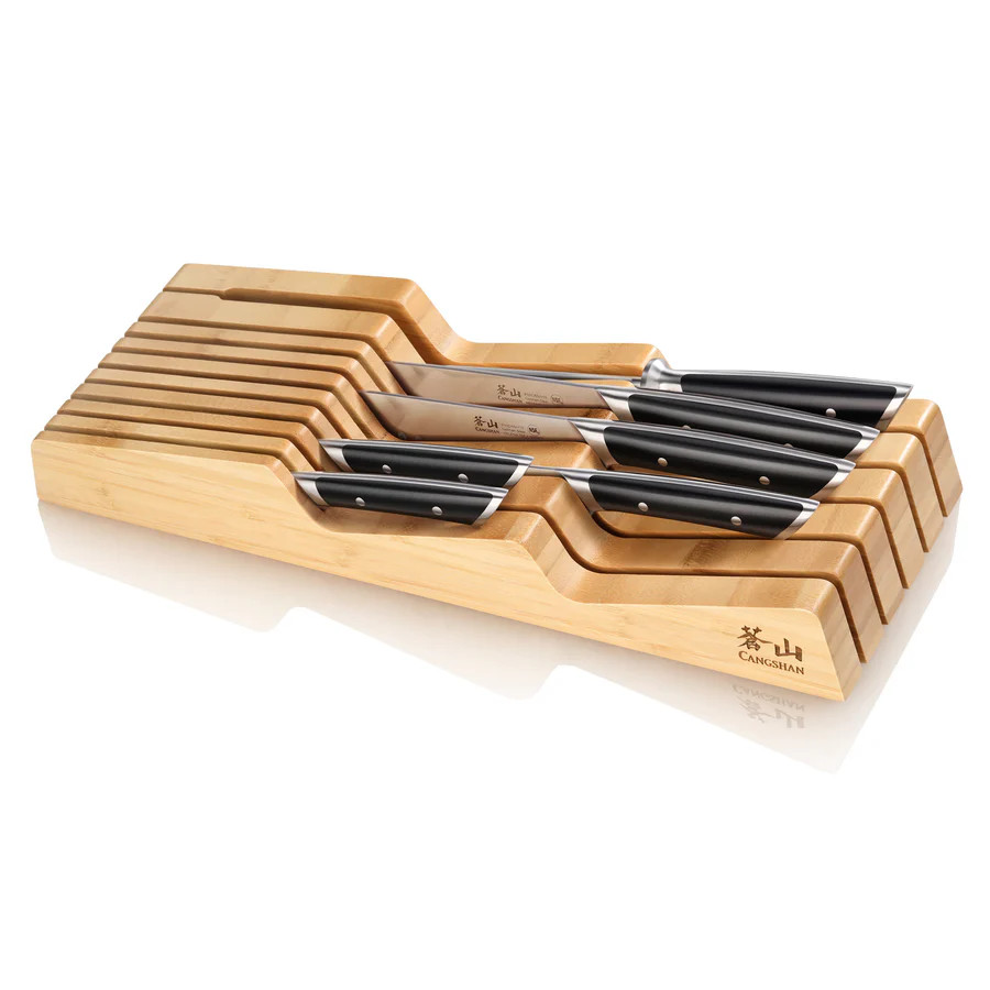 Cangshan Helena Series 7 Piece In-Drawer Knife Set