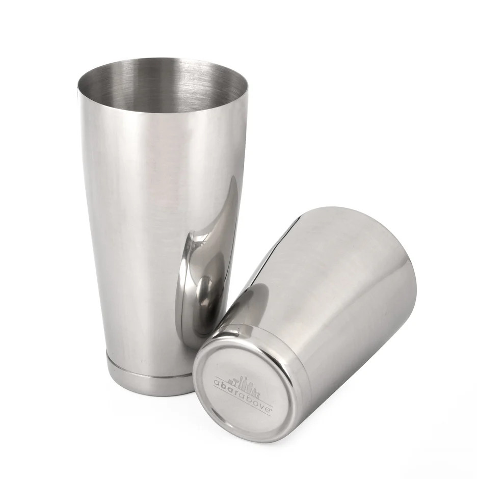 A Bar Above Stainless Steel Weighted Boston Shaker
