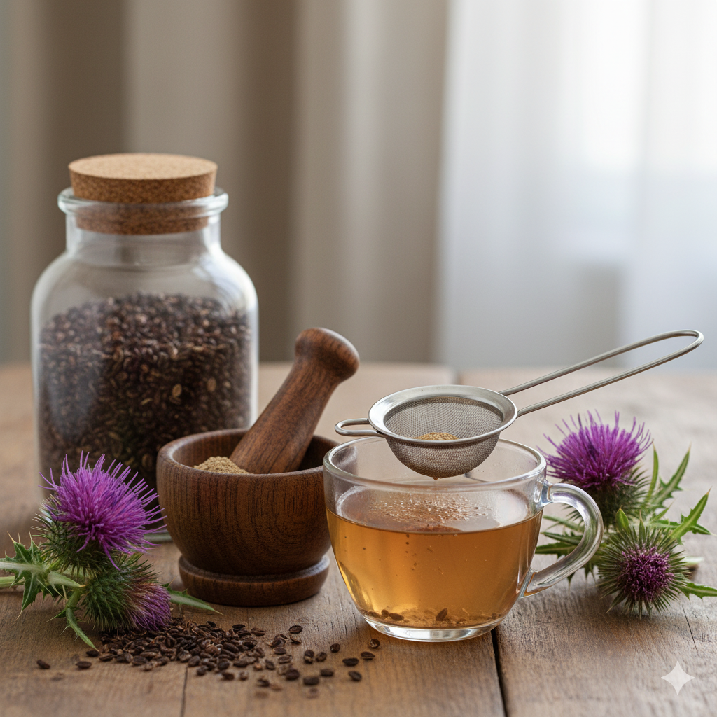 The Liver Herb: A Guide to St. Mary's Thistle (Milk Thistle ...