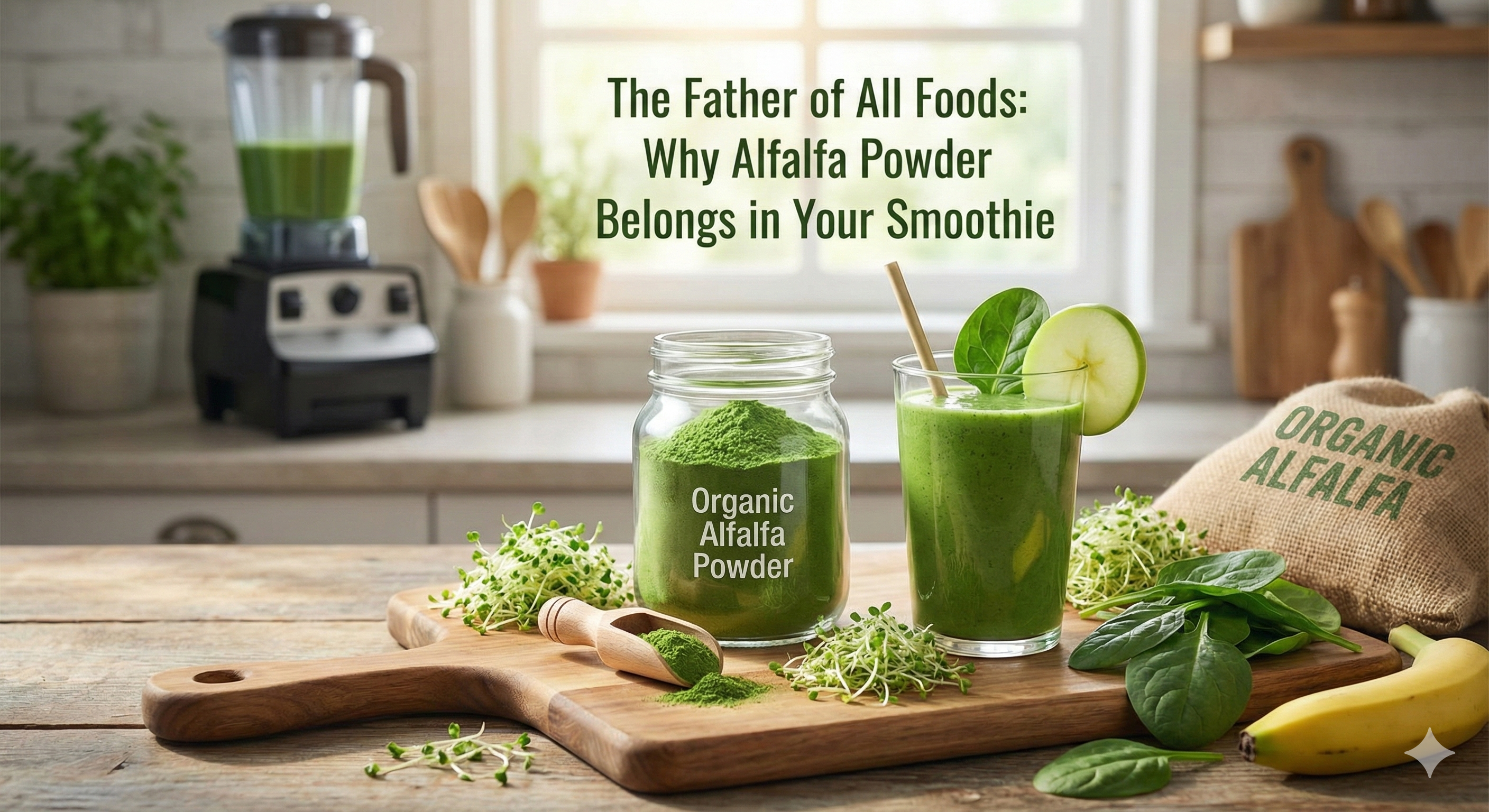 The Father of All Foods: Why Alfalfa Powder Belongs in Your Smoothie ...