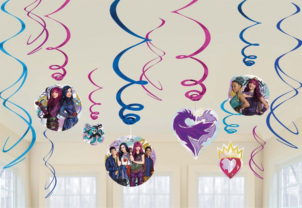 DISNEY DESCENDANTS 2 FOIL DCOR - Halloween FX Props