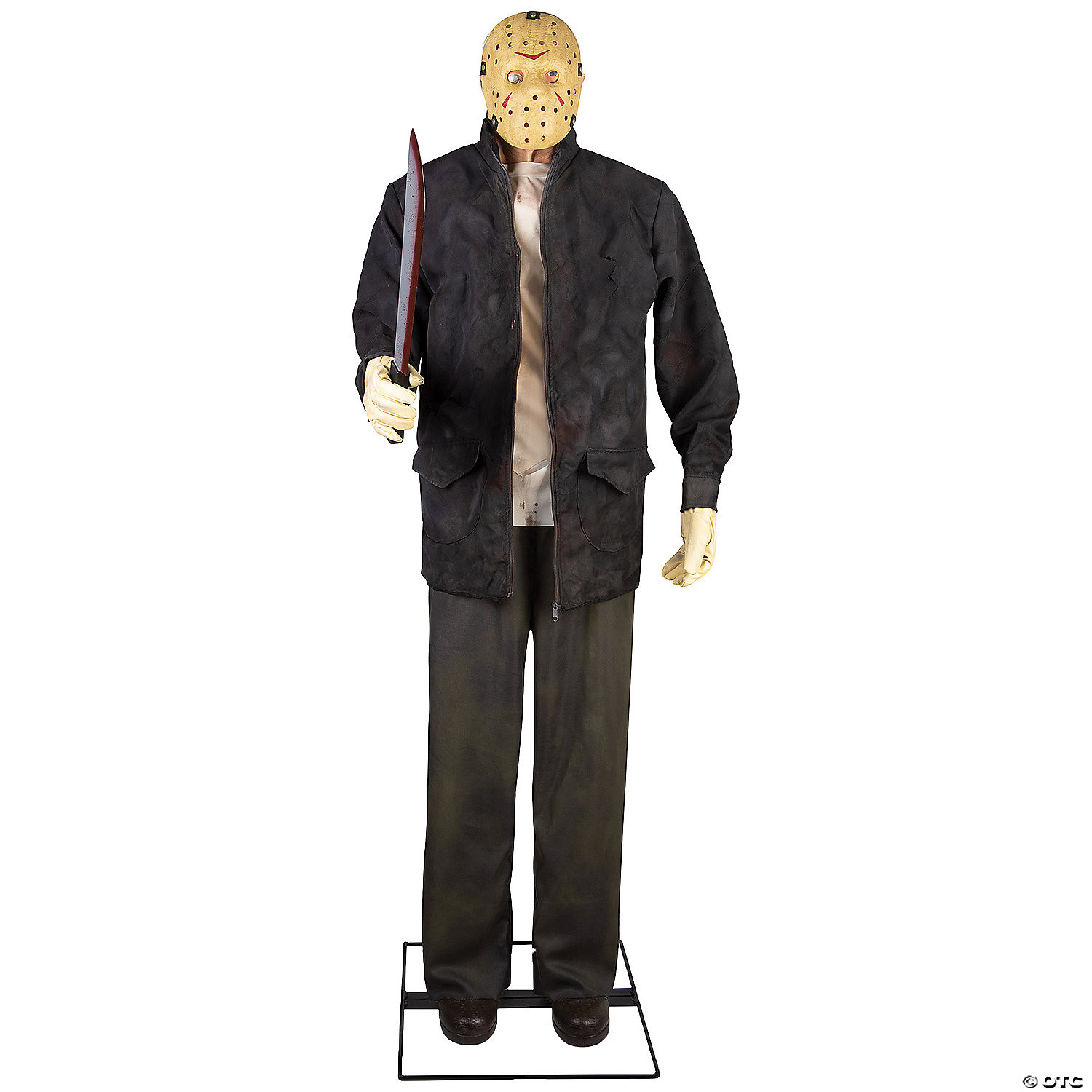 6' Lifesize Animated Jason Voorhees - Halloween FX Props