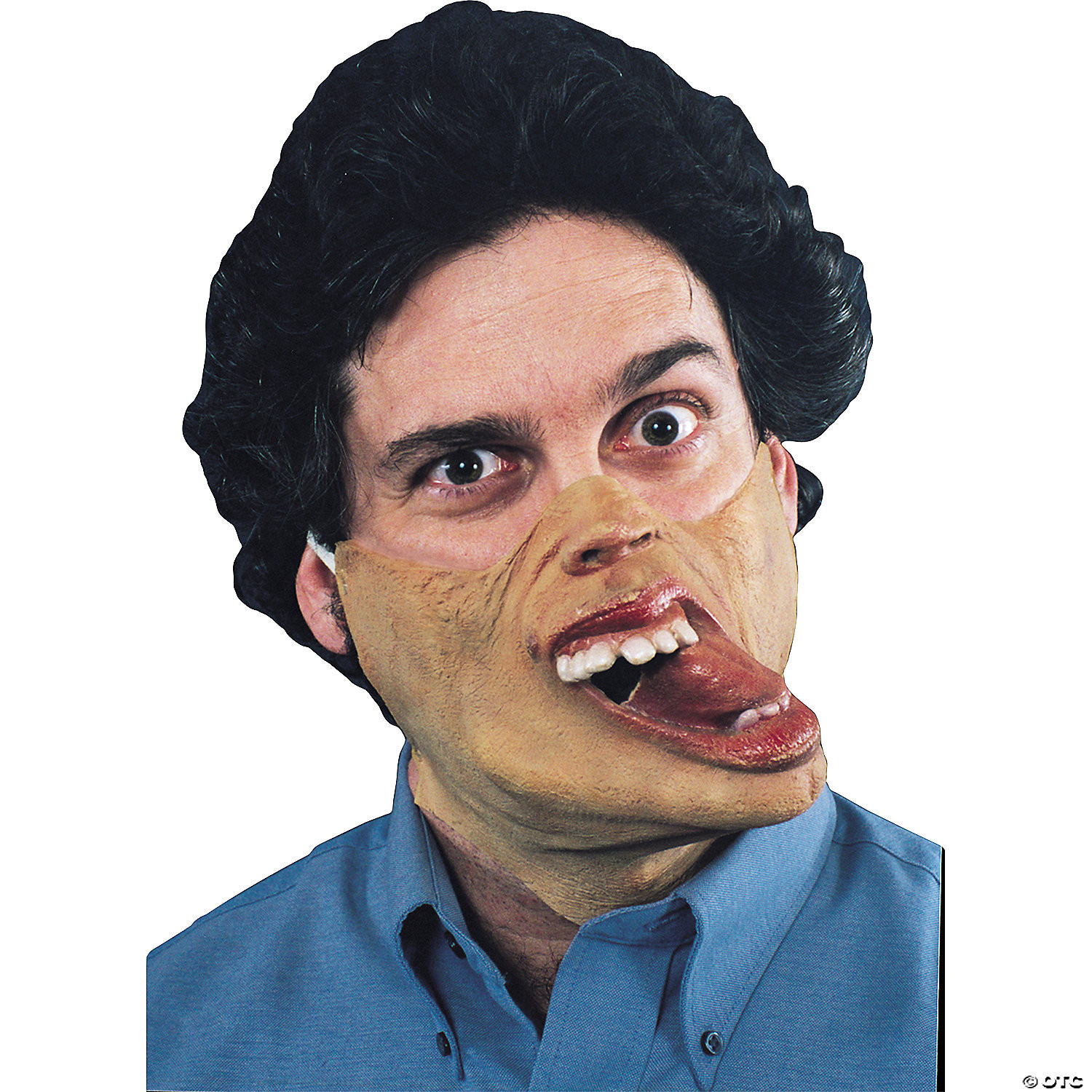 Droopy Jaw Half Mask - Halloween FX Props