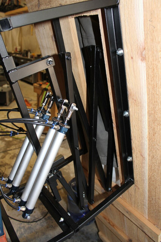 Scissor Mechanism - Pneumatic Extension - Halloween FX Props