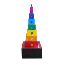 Seven-Layer Pagoda Puzzle Escape Room Prop - Halloween FX Props