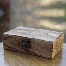 Small Rectangular Wooden Storage Box - Escape Room Prop - Halloween FX ...