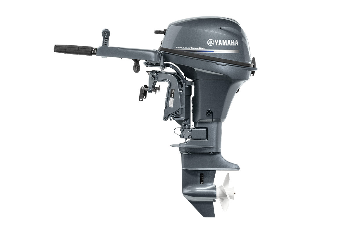 Yamaha 8 hp Outboard | Tiller, Manual Start, 20" Shaft | F8LMHB