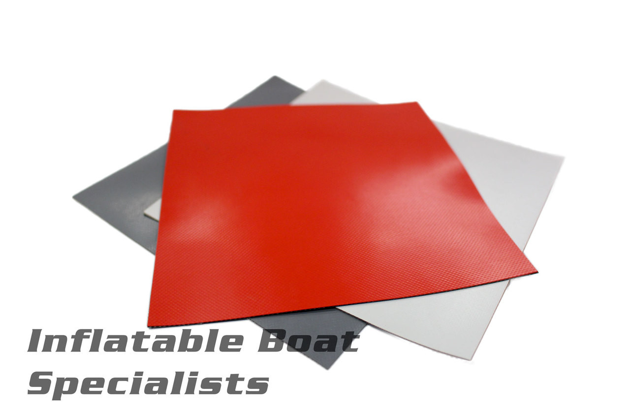 Achilles Hypalon Patch 12" x 12" - Red - Boat Specialists