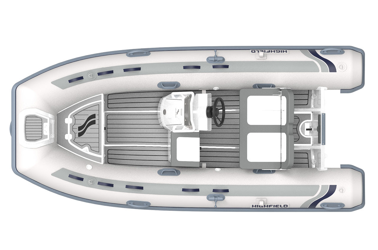 Highfield Classic 380 Grand Tour Console RIB with 25hp Outboard For Sale