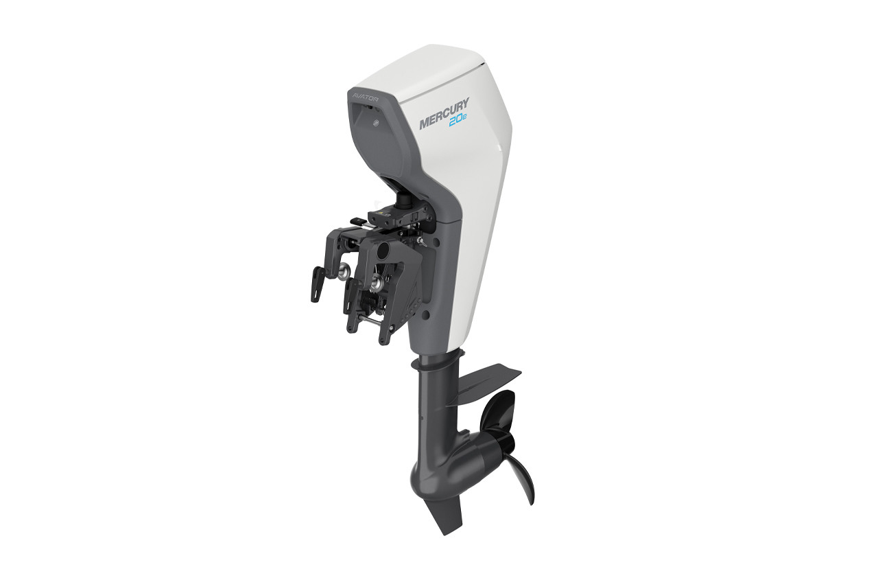 Mercury Avator 5hp Electric Outboard | 20ELRC | Remote Control, 20" Shaft