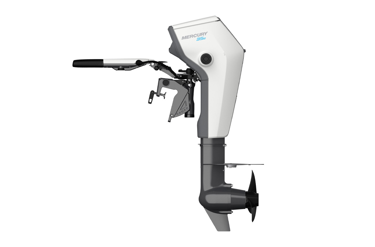 Mercury Avator 5hp Electric Outboard | 35EXLH | Tiller, 25" Shaft