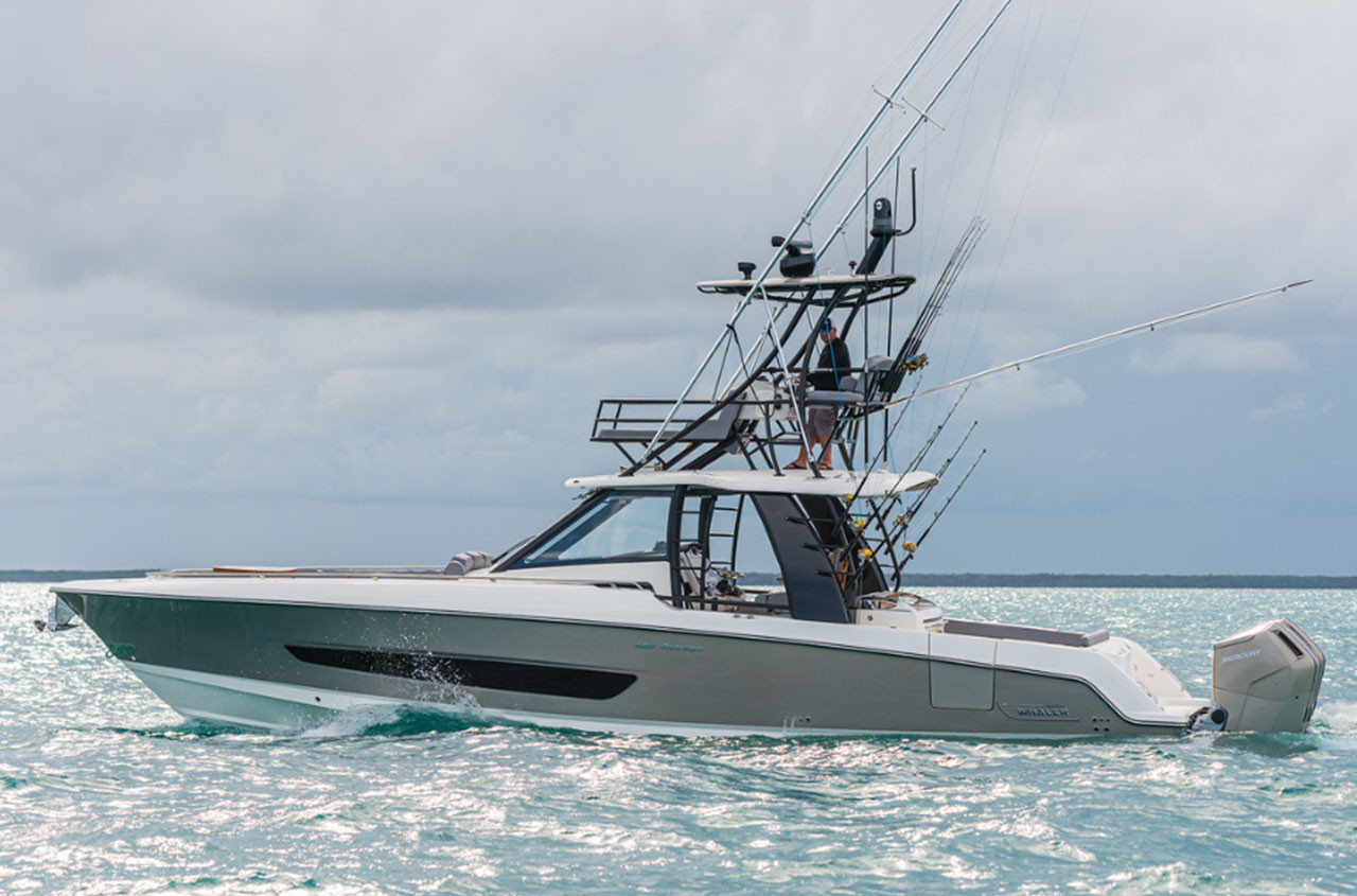 Boston Whaler 420 Outrage Quad Mercury Outboards Build Your Own