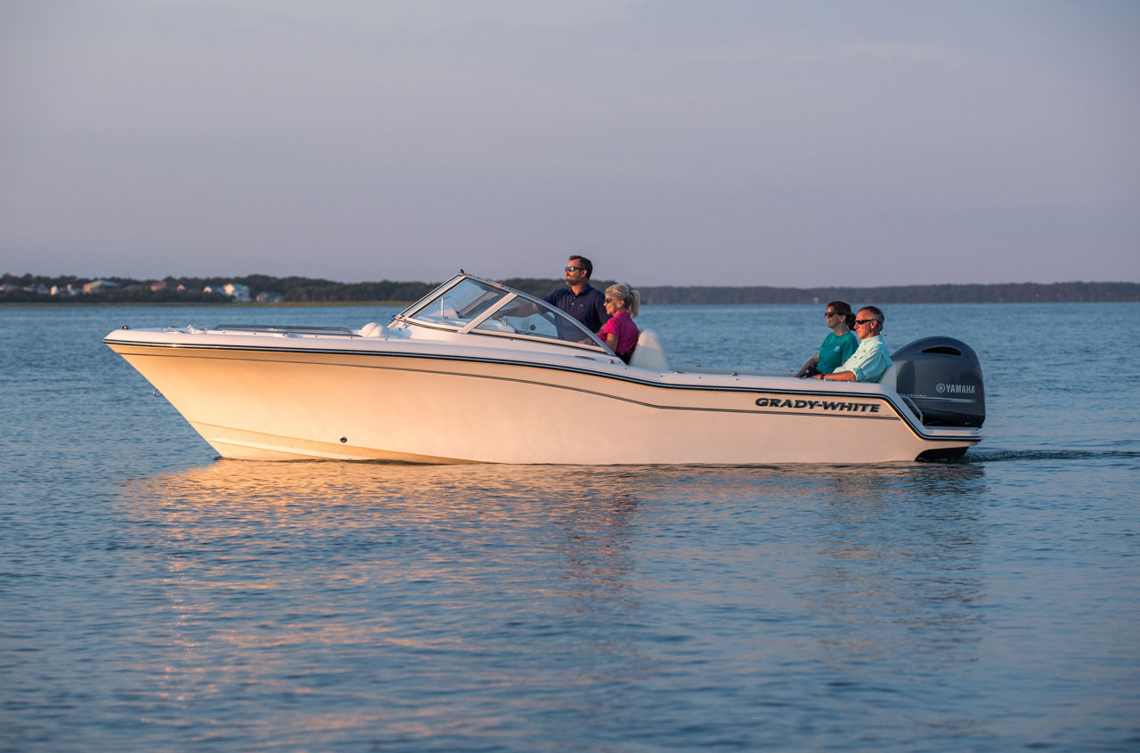Grady-White Freedom 215 with a Yamaha Outboard