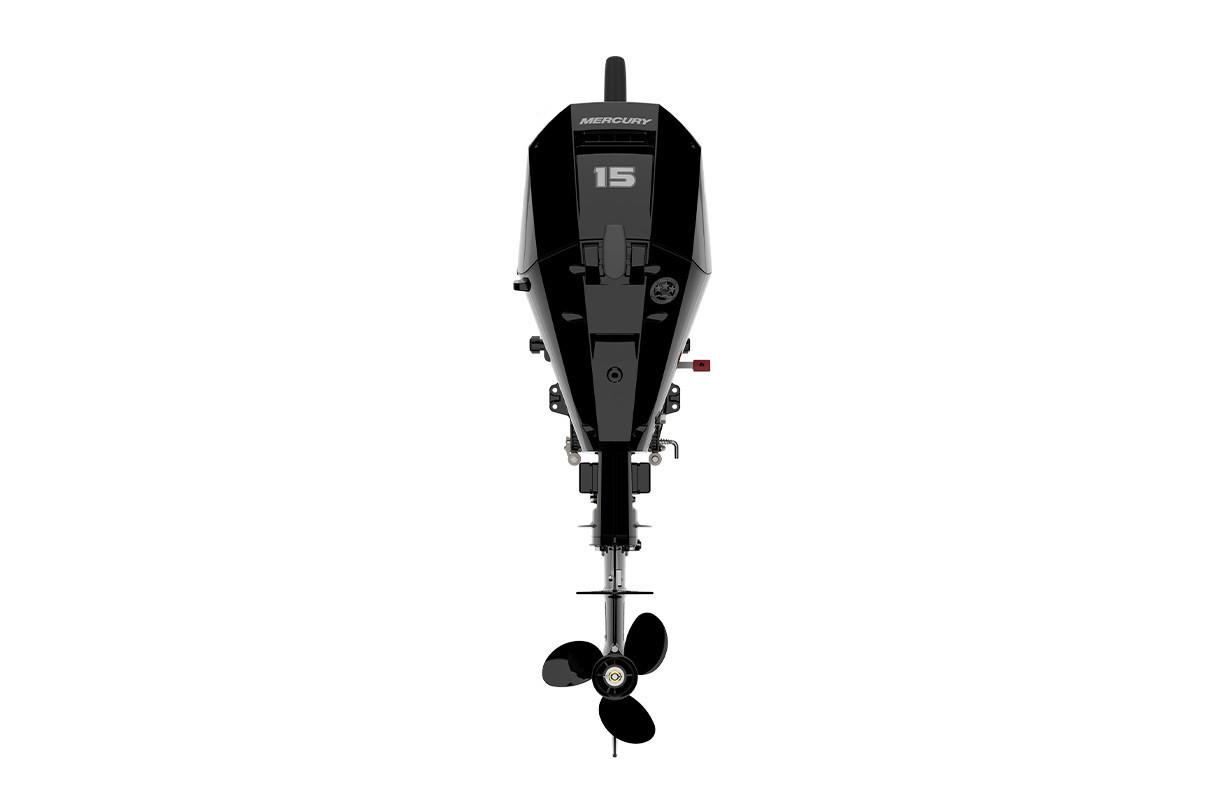 Mercury 15EHPT Outboard | Tiller, Electric Start, 15" Shaft