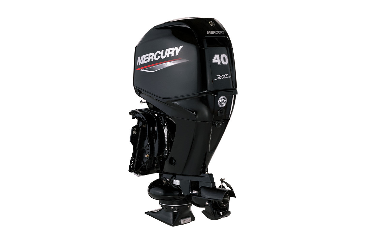 Mercury 40ELPT Jet Outboard | Remote Mechanical, Electric Start, 15" Shaft
