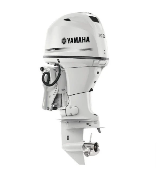 Yamaha 50hp High Thrust Outboard | T50LC | Remote Mechanical Electric ...