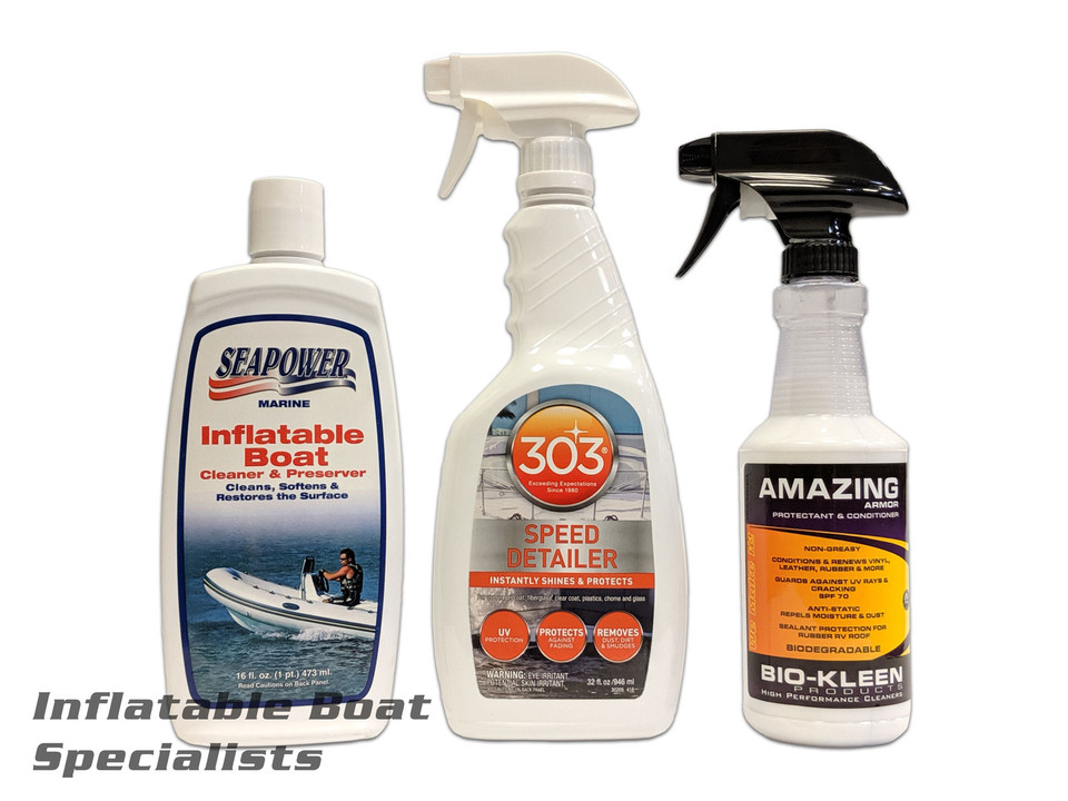 Inflatable Boat Cleaning Package - Boat Specialists