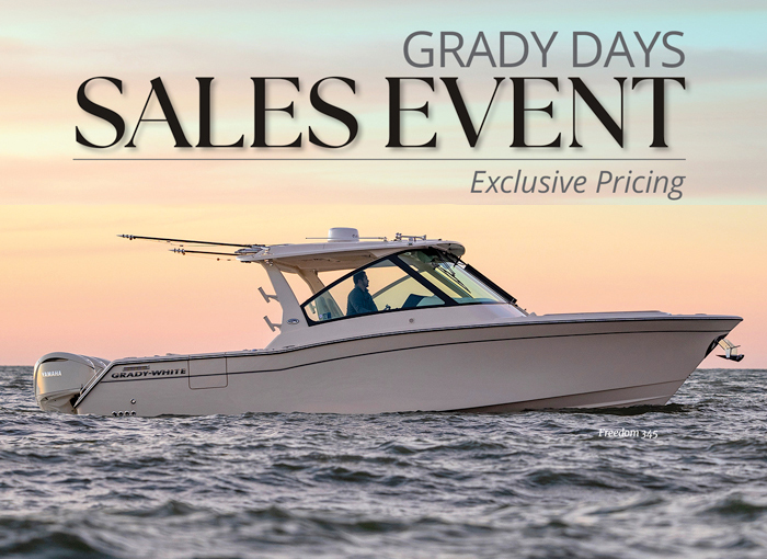 Legendary Ride, Limited-Time Pricing—Grady Days at Boat Specialists ...