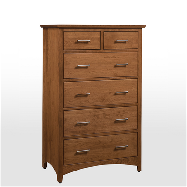 BARRINGTON #2406, 6-Drawer, Chest of Drawers - Troyer Ridge Furniture