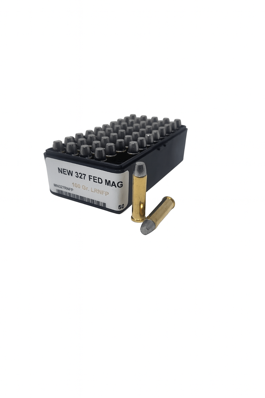 Miwall | 327 Federal Magnum 100gr Lead Flat Point | 50 Rounds | Miwall ...