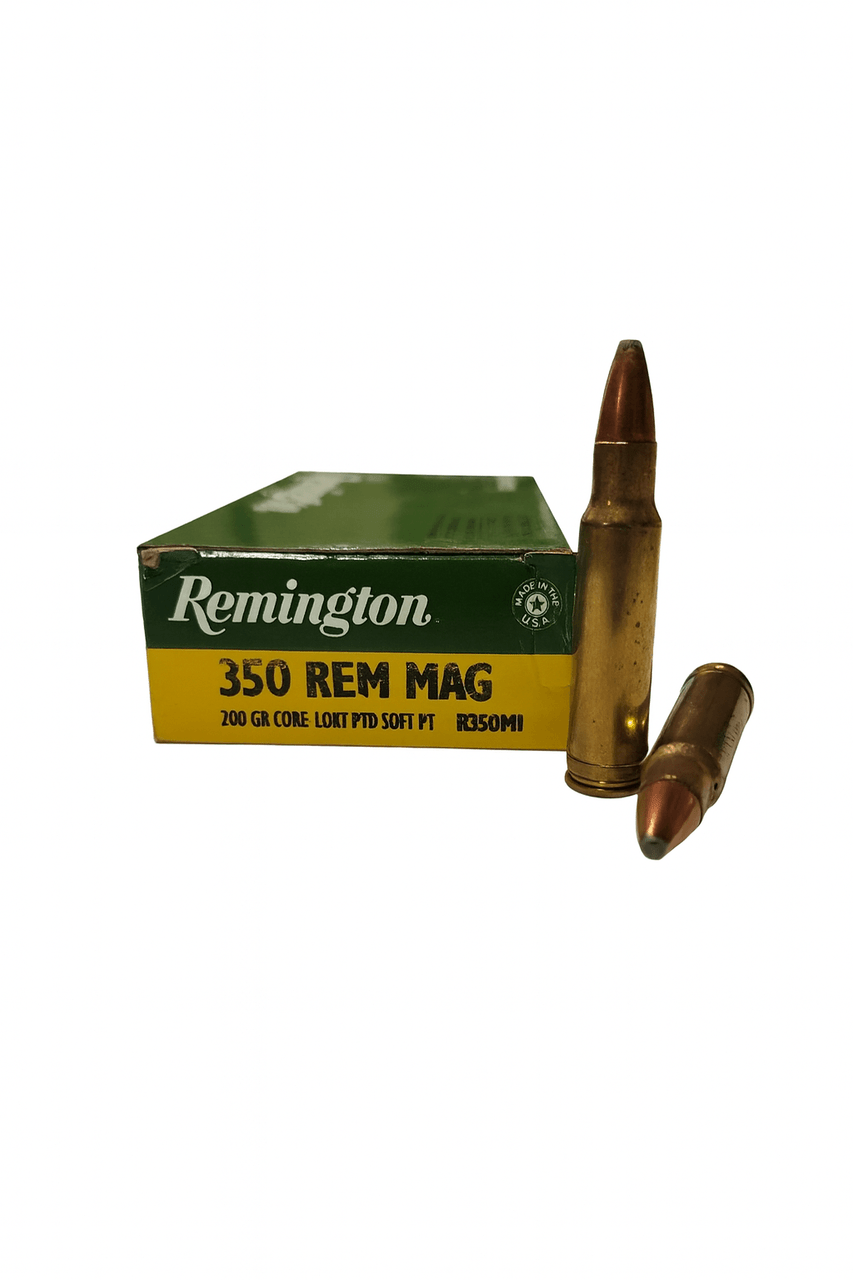Remington Ammunition - 350 Remington Magnum - 200 Grain Pointed Soft ...