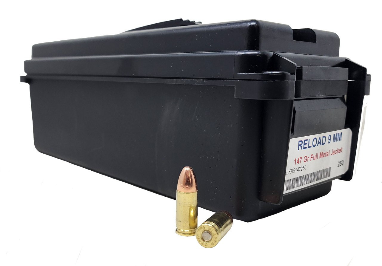 Miwall | 9 MM 147gr FMJ | 500 Rounds | Miwall Wholesale Ammunition